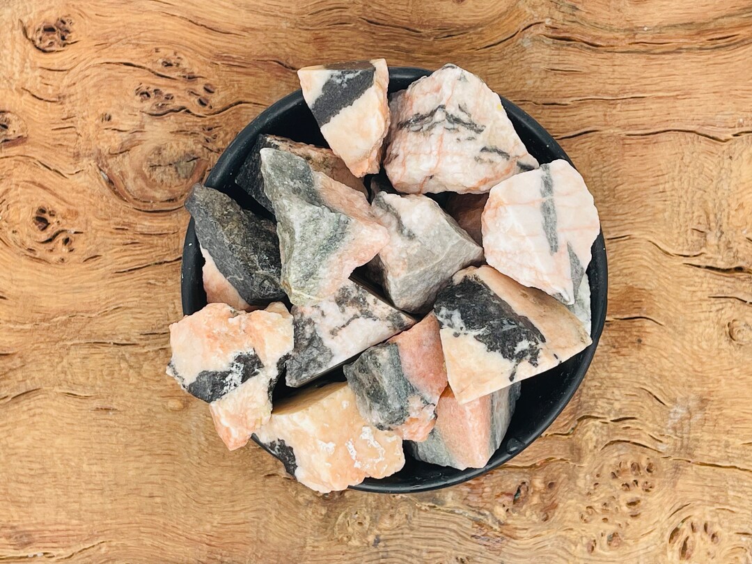 Pink Zebra Calcite Rough Stone - Calcite Specimen - Pink Zebra Crystal ...