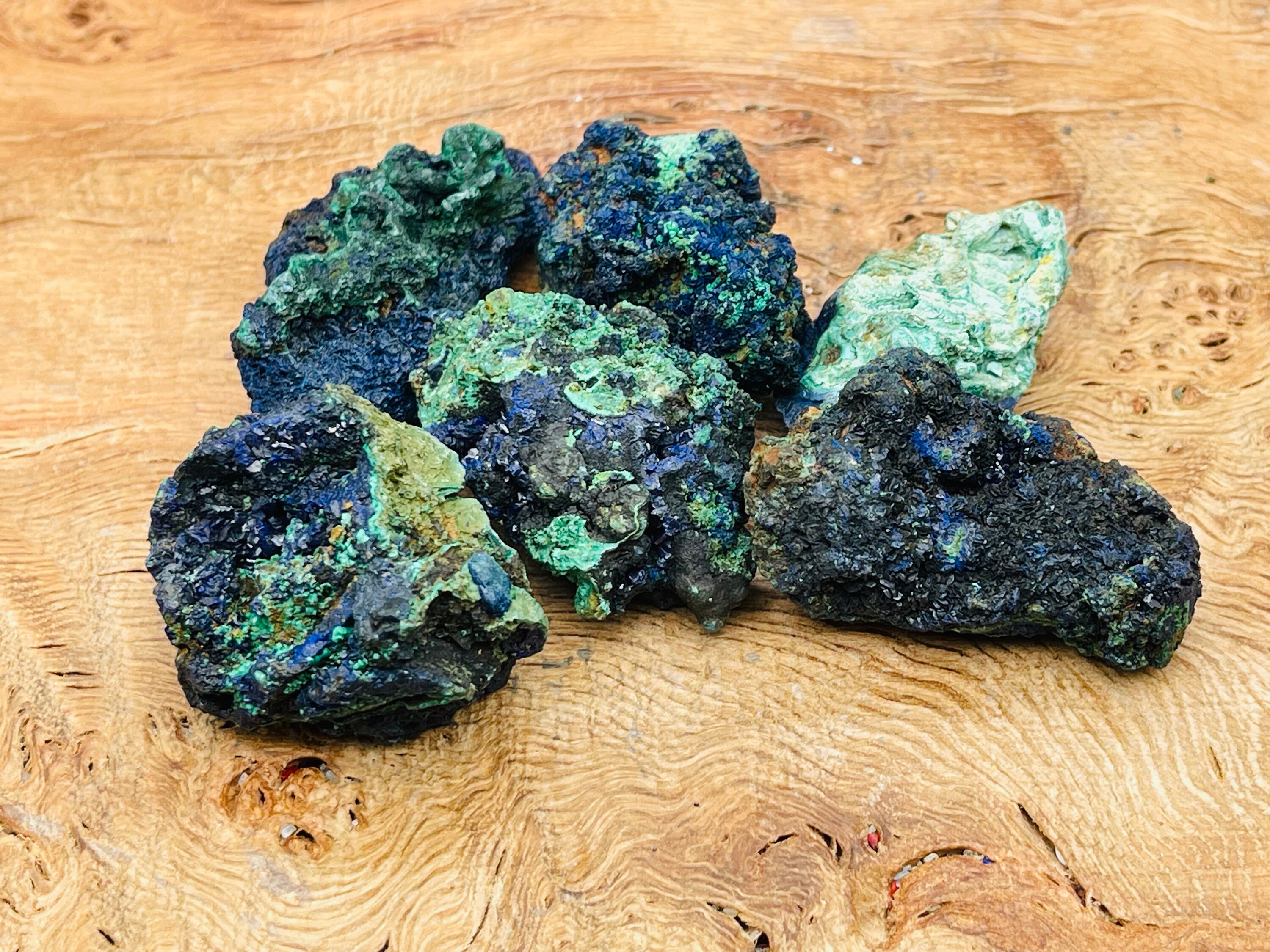 Azurite Rough Stone - Azurite Healing Crystal - Raw Azurite Malachite ...