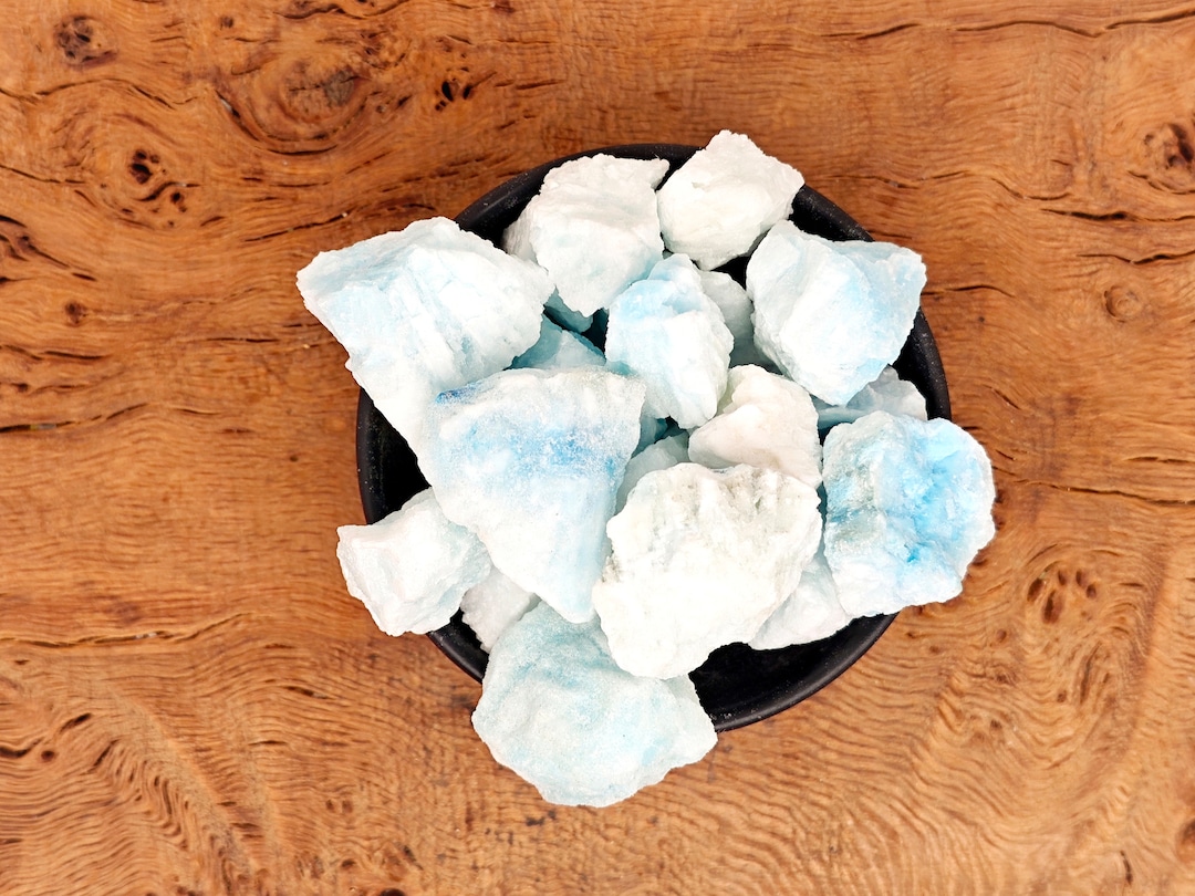 Blue Hemimorphite Rough Stone - Hemimorphite Clusters - Mineral ...