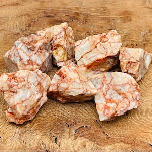 Red Vein Jasper Rough Stone - Red Network Jasper Stone - Gemstone ...