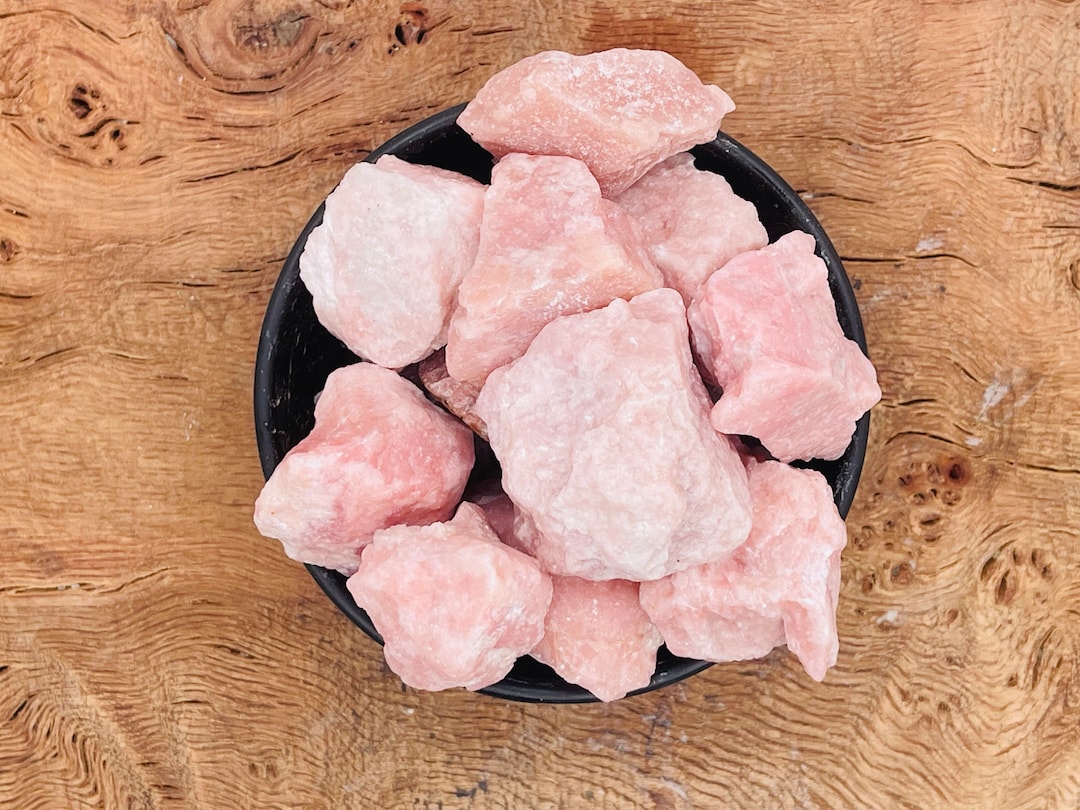 Pink Opal Rough Stone - Raw Pink Opal Crystals - Energy Pink Stone - Gift for Her - Etsy