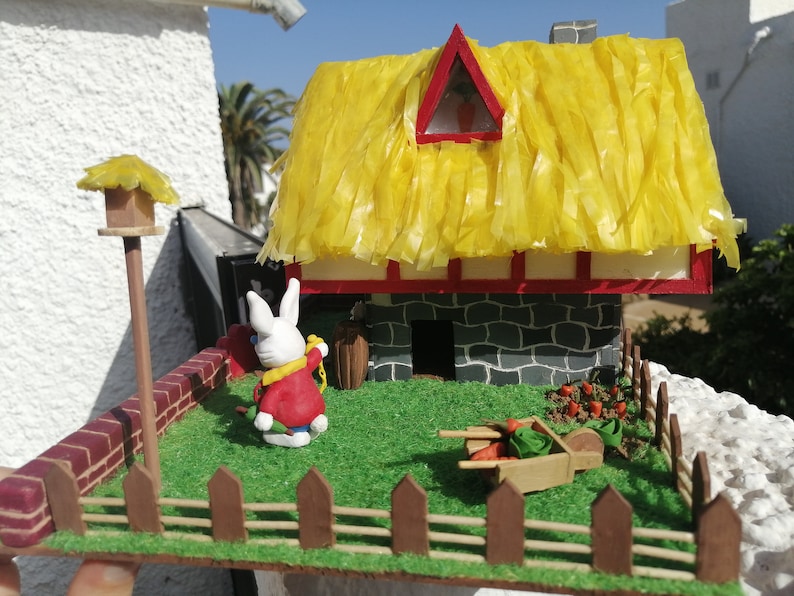 Alice in Wonderland White Rabbit House - Etsy