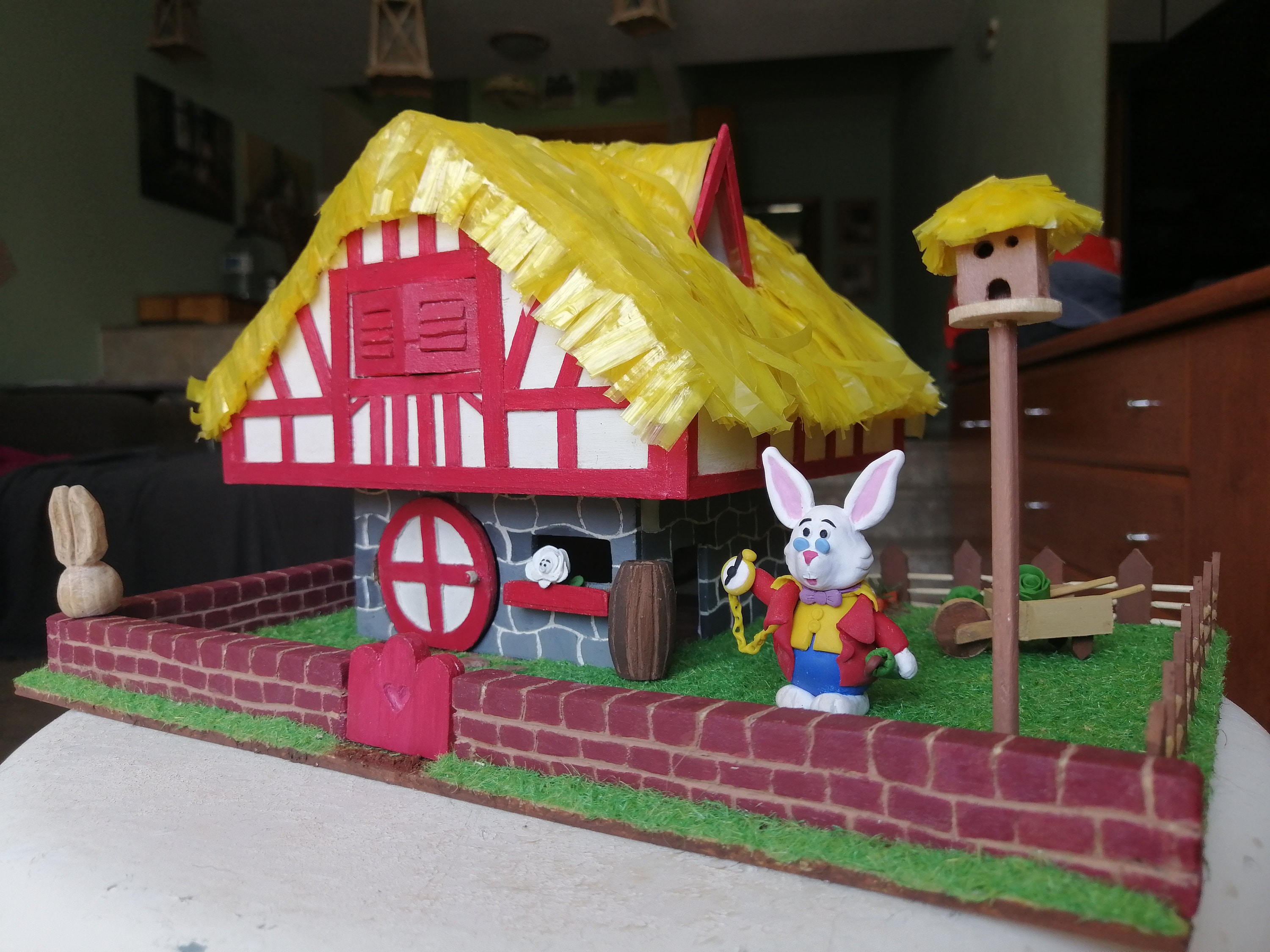 Diorama Alice in Wonderland White Rabbit House. Casa Conejo - Etsy