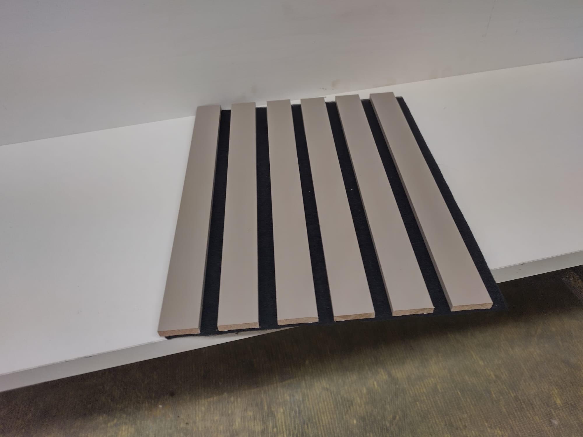 94" Acoustic Wall Panel: Soundproof MDF Accent Wall - Etsy