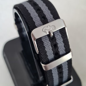 18mm 20mm 22mm SEAMASTER Watch Strap Buckle Military Ballistic Nylon ...