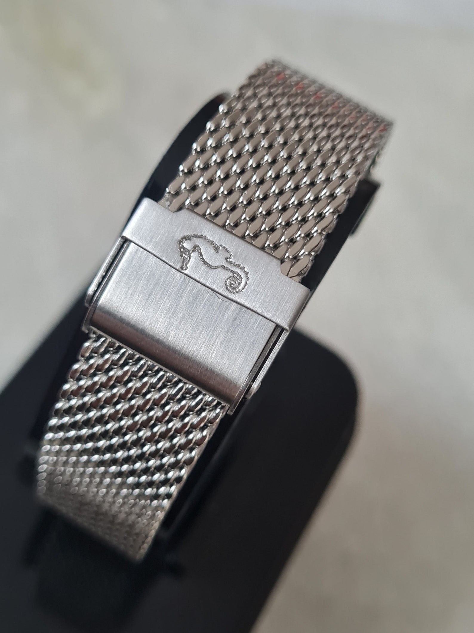 Shark SEAMASTER Watch Strap 18 20mm 22mm 24mm Exceptional 316l SS Mesh ...