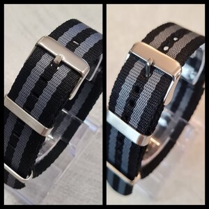 18mm 20mm 22mm SEAMASTER Watch Strap Buckle Military Ballistic Nylon ...