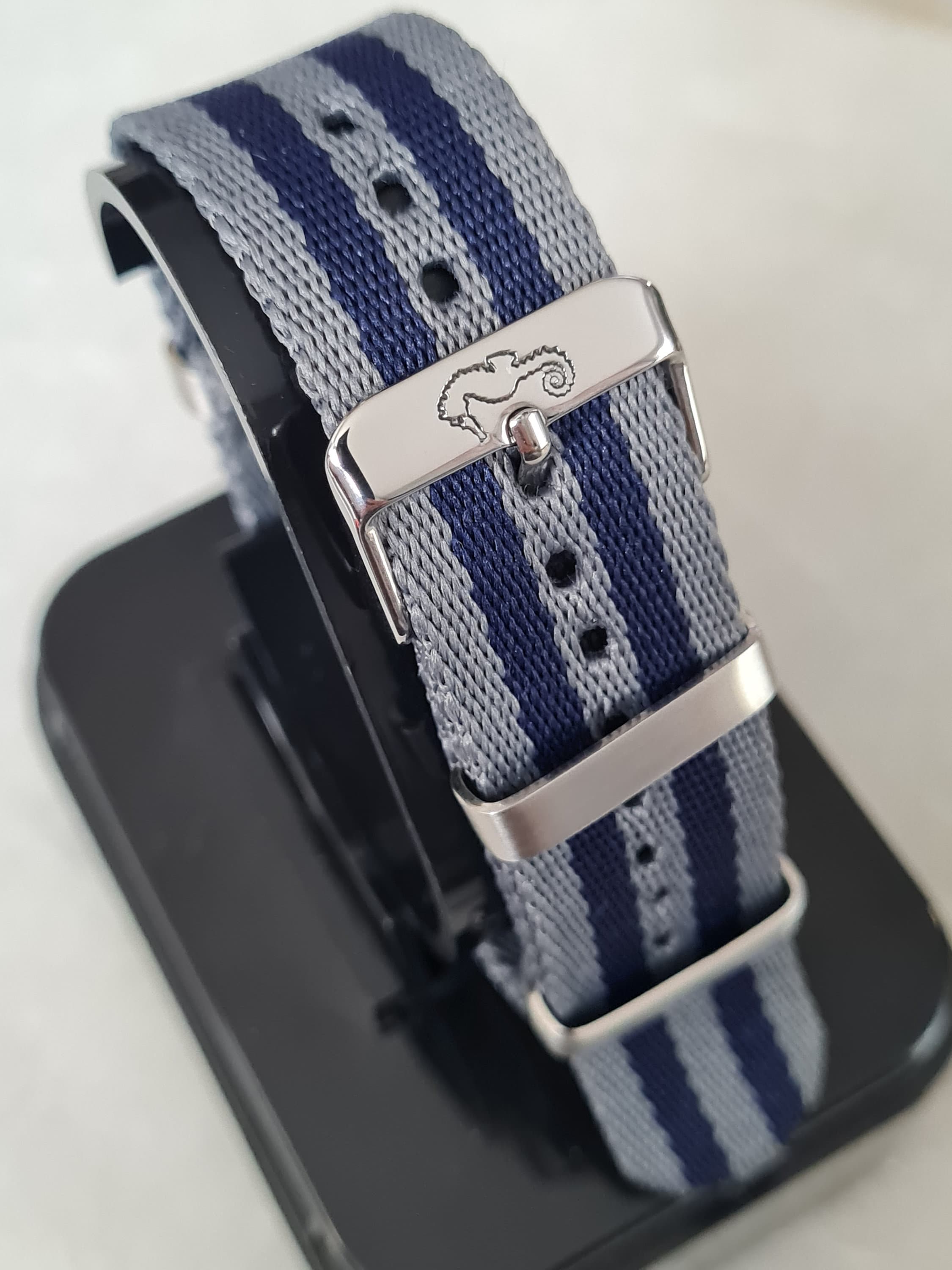 18mm 20mm 22mm SEAMASTER Watch Strap Buckle Military Ballistic Nylon ...