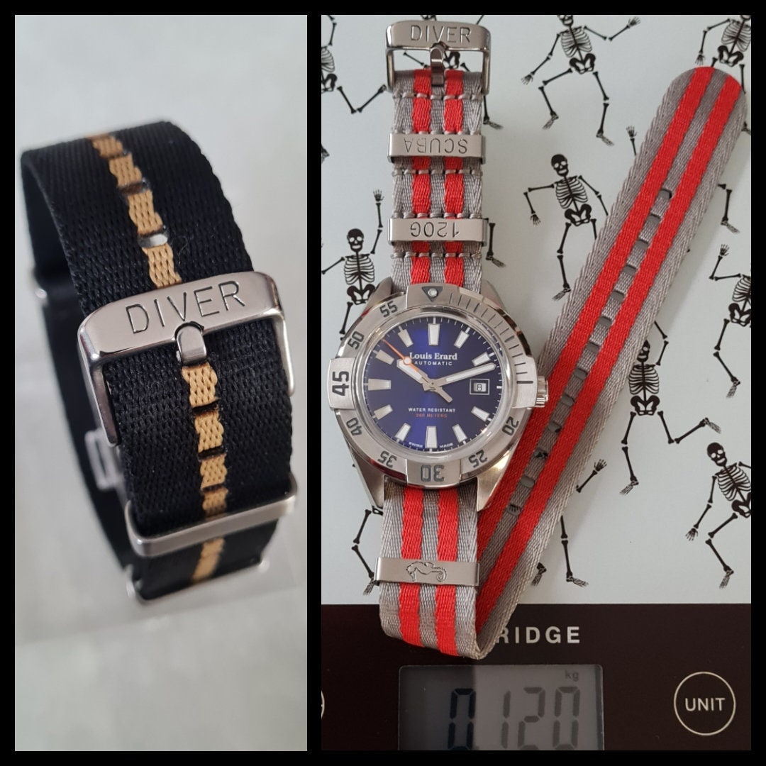 20mm 22mm Seamaster DIVER Watch Strap Buckle Military - Etsy