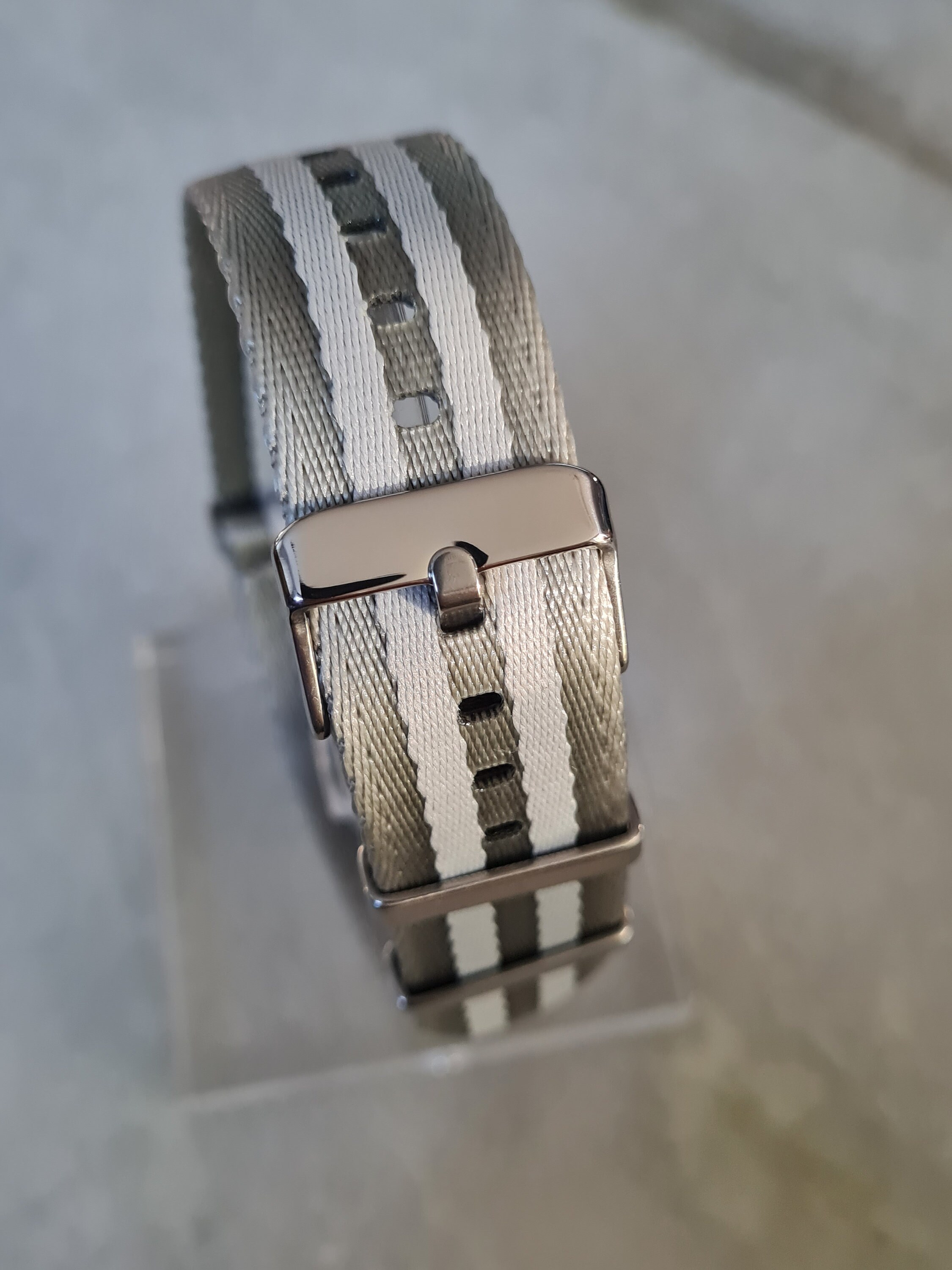 20mm 22mm SEAMASTER Watch Strap Buckle Military Ballistic Nylon 20mm ...