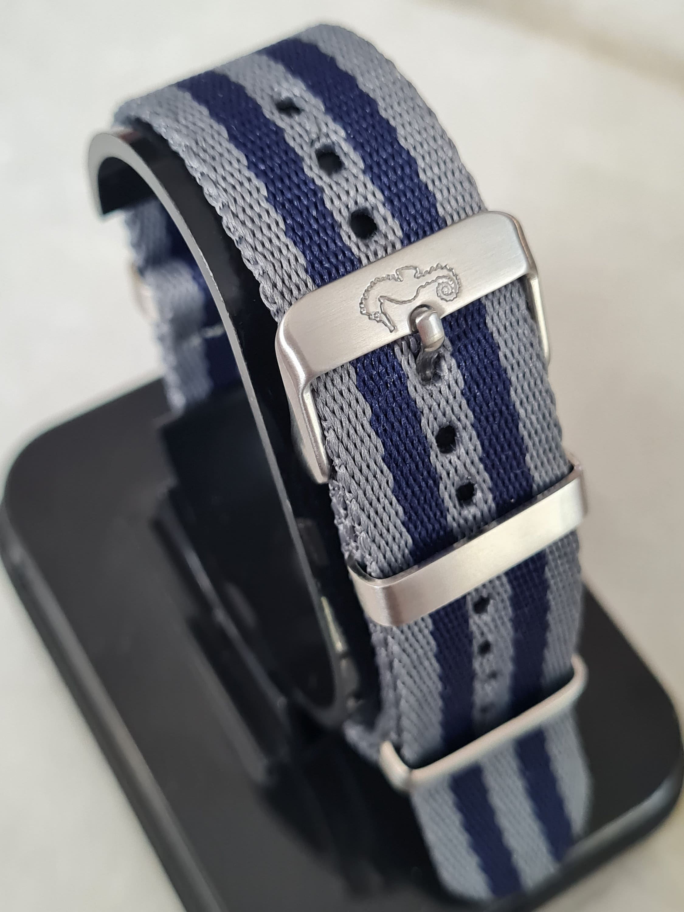 18mm 20mm 22mm SEAMASTER Watch Strap Buckle Military Ballistic Nylon ...