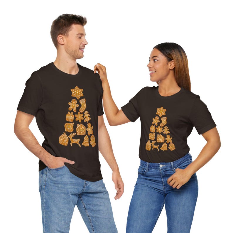 Gingerbread Shirt Gingerbread Man Gingerbread Girl Christmas Tree ...