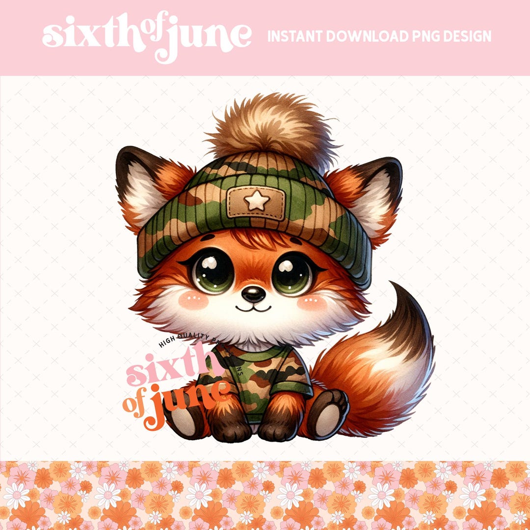 Cute Fox Png, Fox Clipart Design, Western Png, Fox Bundle, Adorable Fox ...
