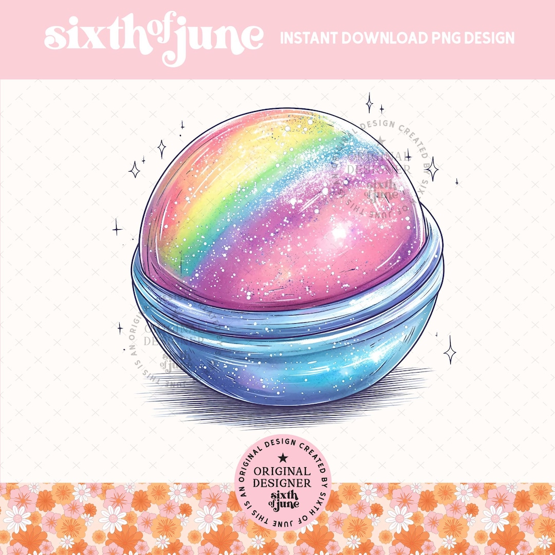 Bath Bomb Clipart, Bath Bomb Sublimation Design, Spa Clipart, Bath ...