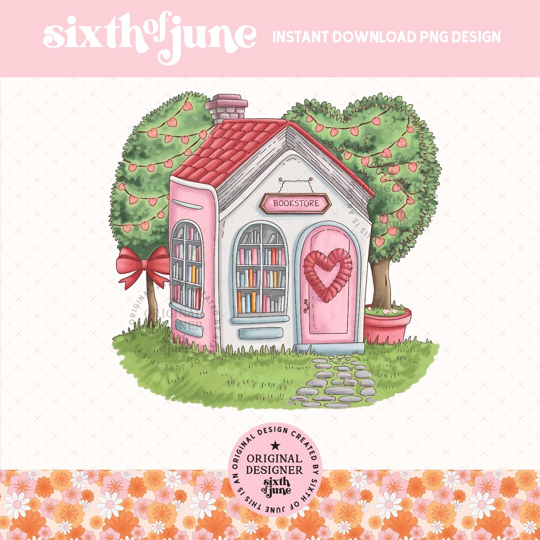 Cute Book Lover Bookstore PNG Illustration, Seasonal Bookshop Clipart ...