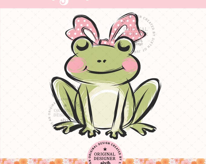 Frog Clip Art, Funny Baby Animal Clipart, 10 PNG Leopard Print Bow Baby ...