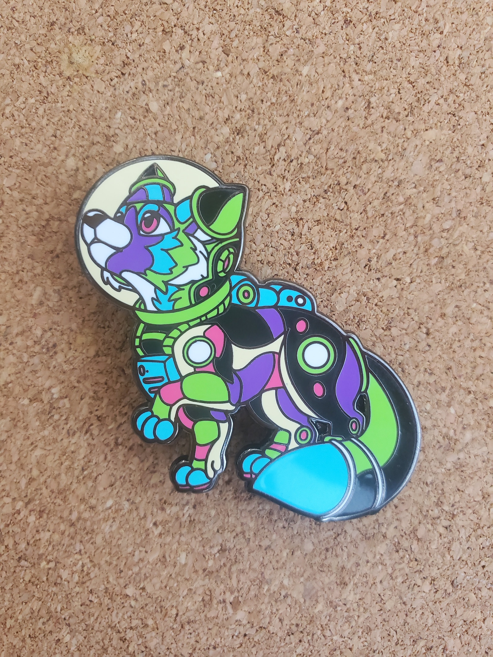 Astro Fox Fursonapins Enamel Pin - Etsy