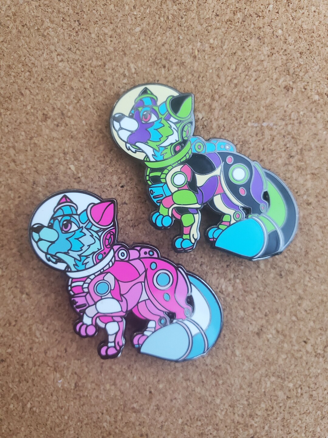 Astro Fox Fursonapins Enamel Pin - Etsy