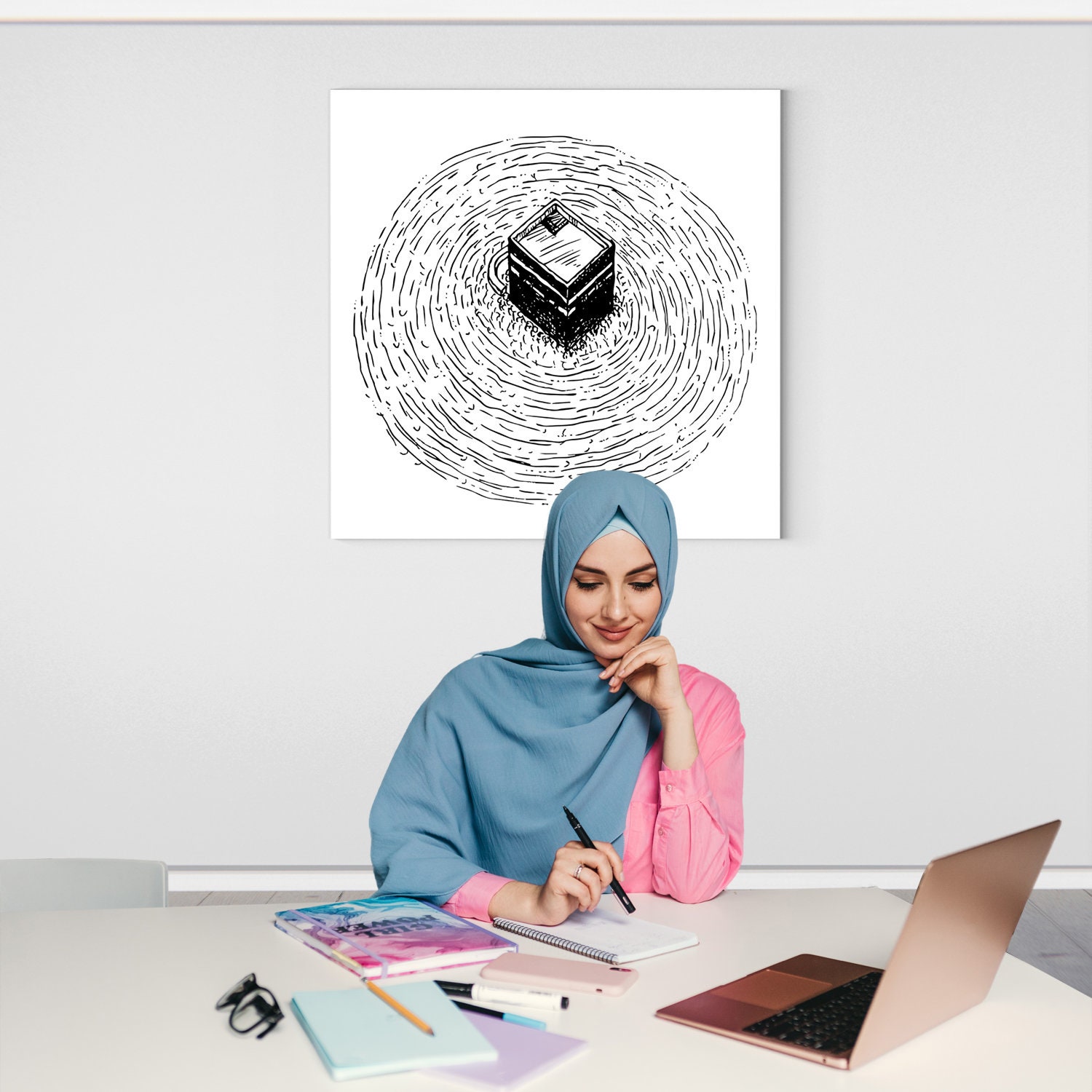 Kaaba Wall Art Islamic Wall Art Muslim Gifts Kaaba Wall - Etsy