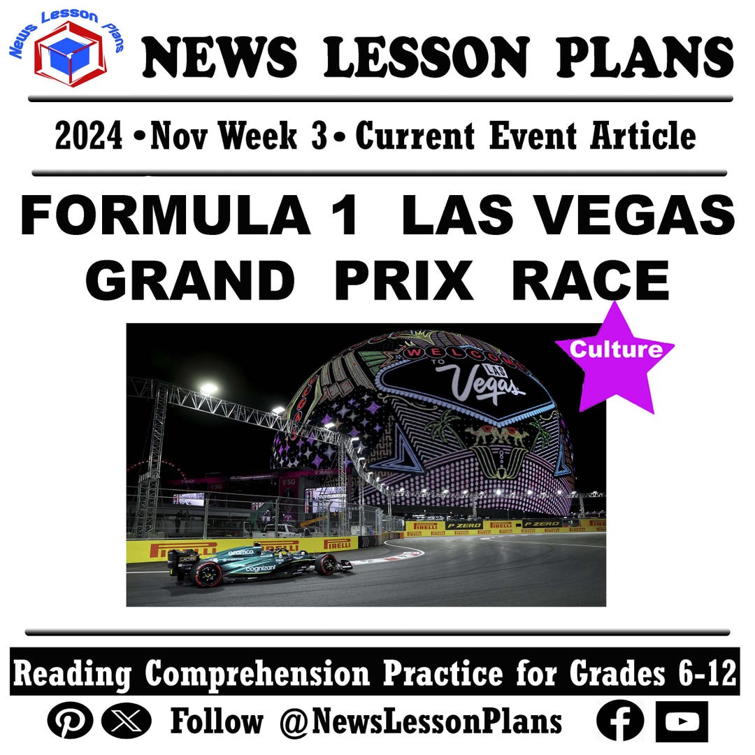 PDF Lesson Plan for Reading Comprehension Practice_2024 Las Vegas Grand ...