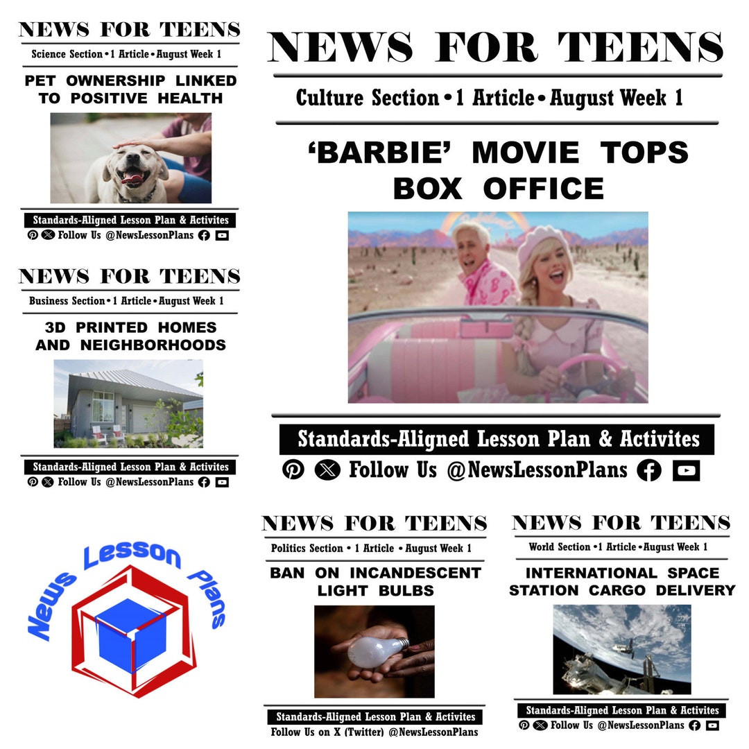 Bundle five Lesson Plans Of Current Events News Articles For Middle bundle-five-lesson-plans-of-current-events-news-articles-for-middle