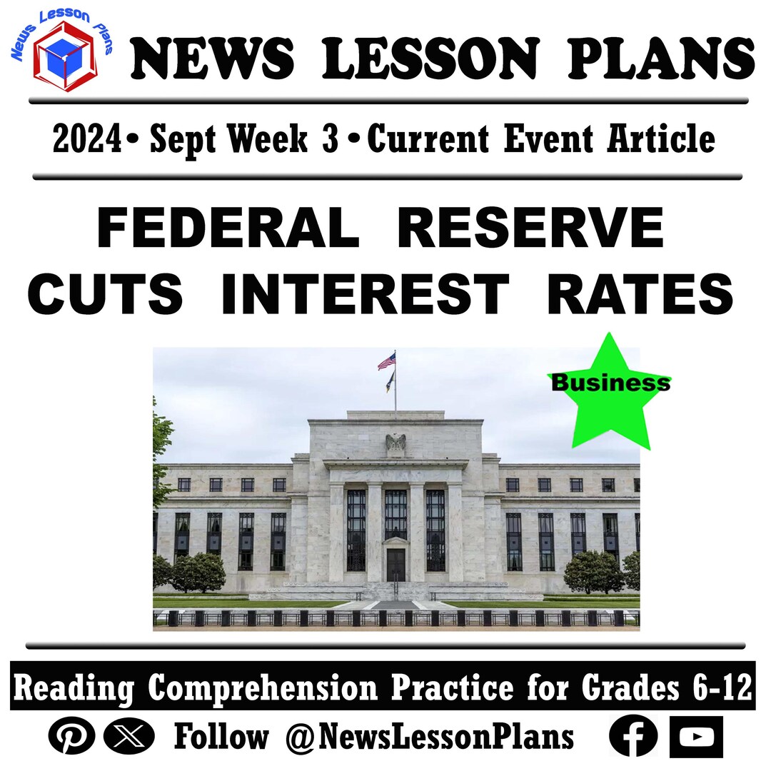Current Event Lesson Plan for Reading Comprehension Practice_federal ...