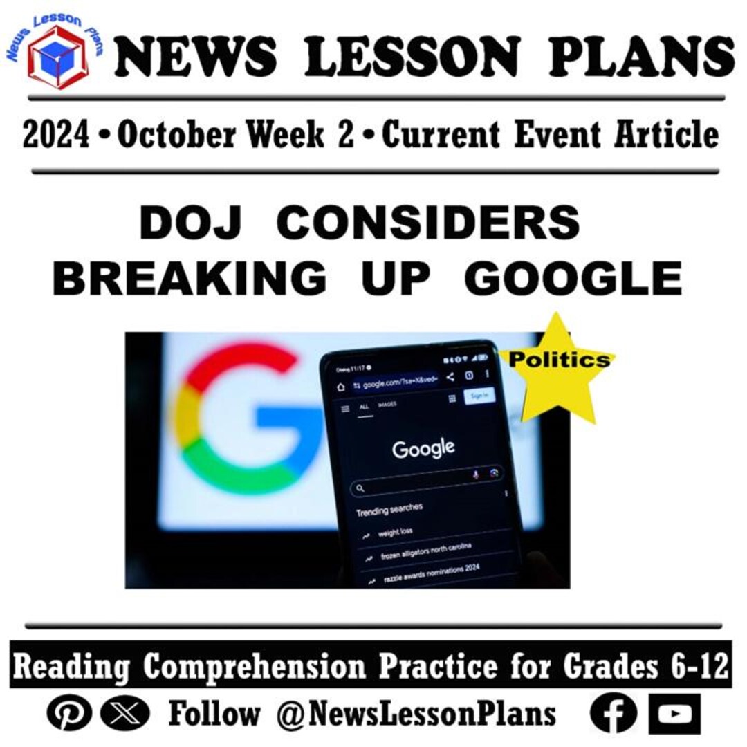 Current Event Lesson Plan for Reading Comprehension Practice_doj ...