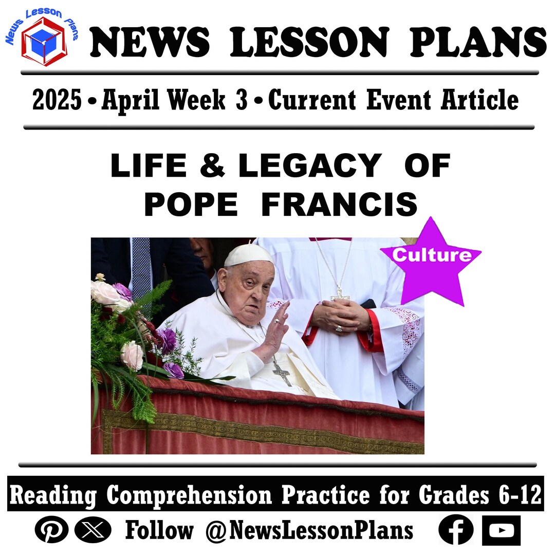 PDF Lesson Plan for Reading Comprehension Practice_life & Legacy of ...