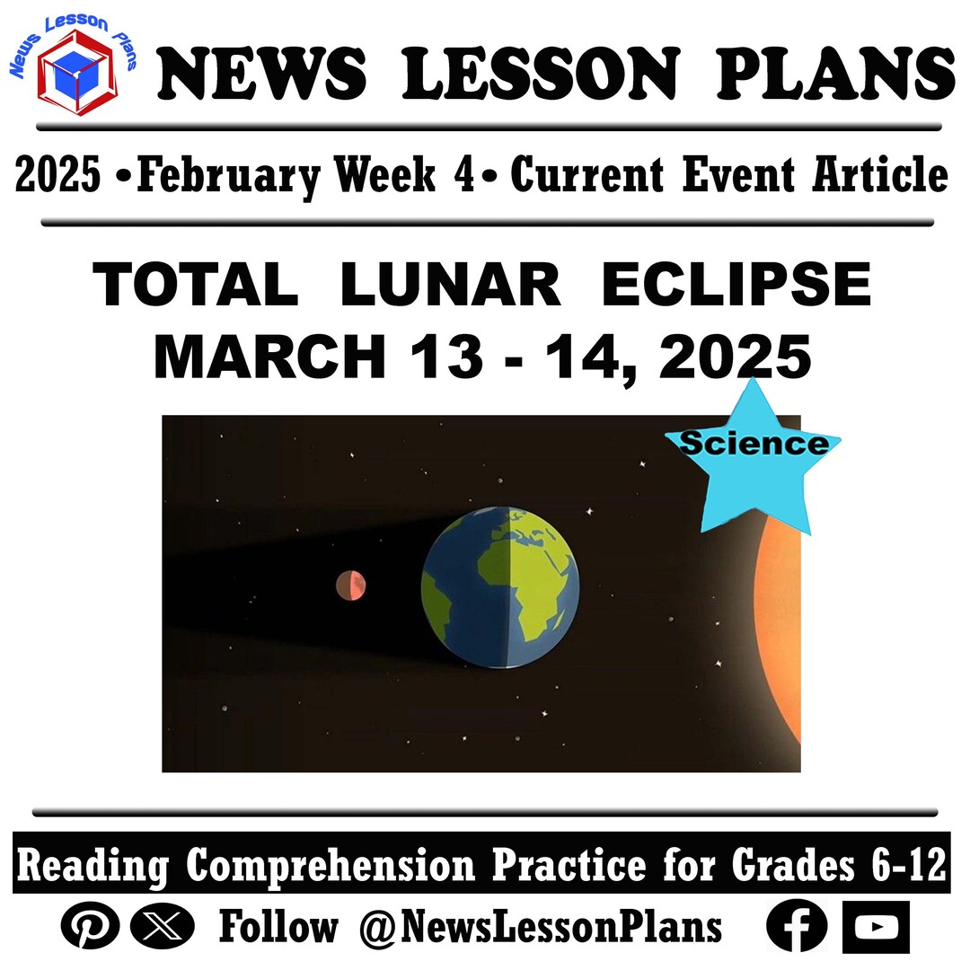 Lesson Plan_total Lunar Eclipse of 2025_ Current Events for Advanced ...