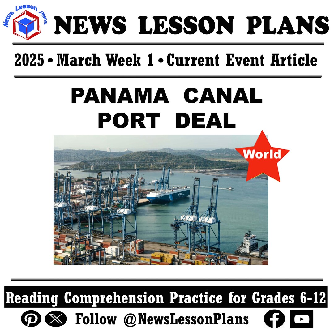 PDF Lesson Plan for Reading Comprehension Practice_panama Canal Port ...