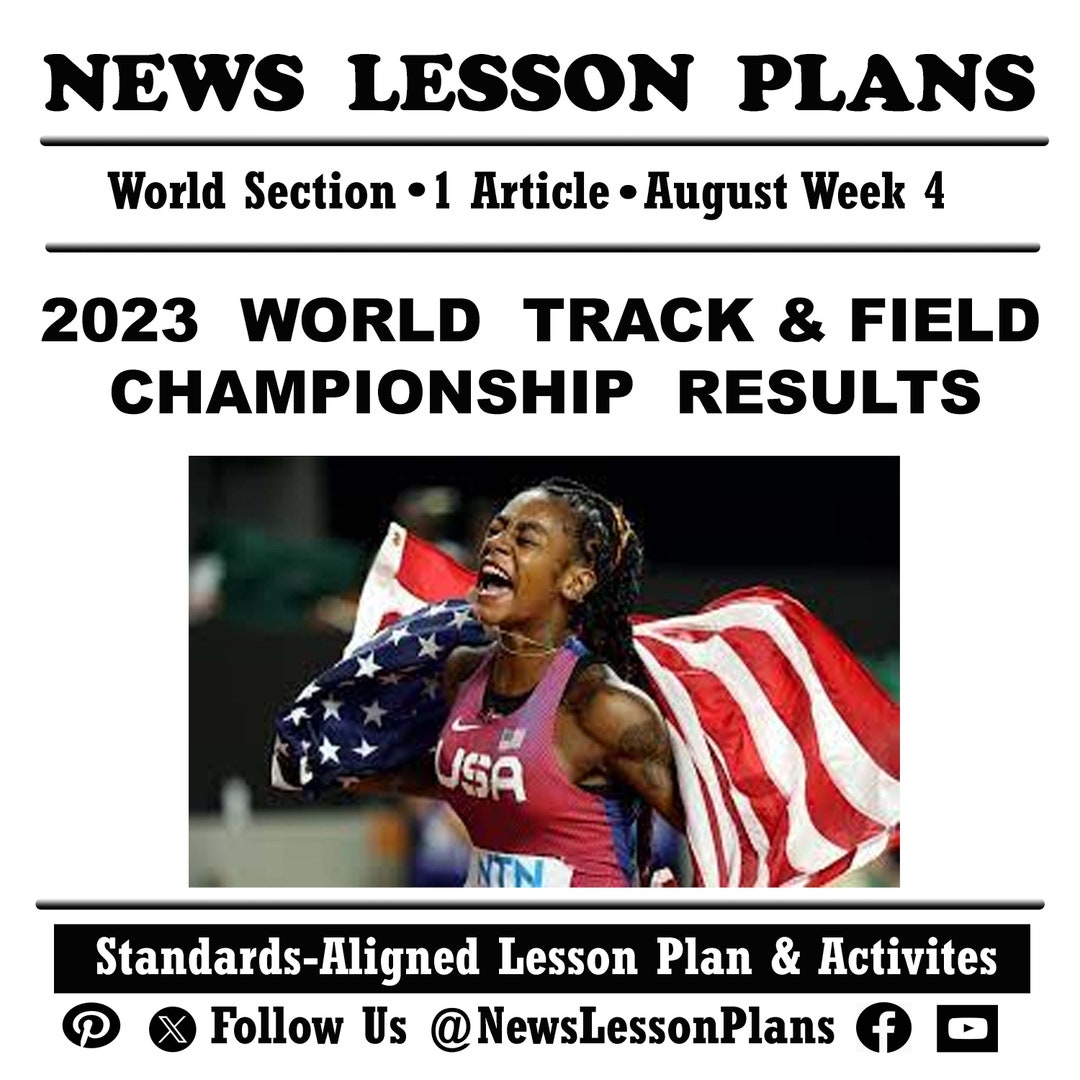 Current Event Lesson Plan for Reading Comprehension Practice_2023 World ...