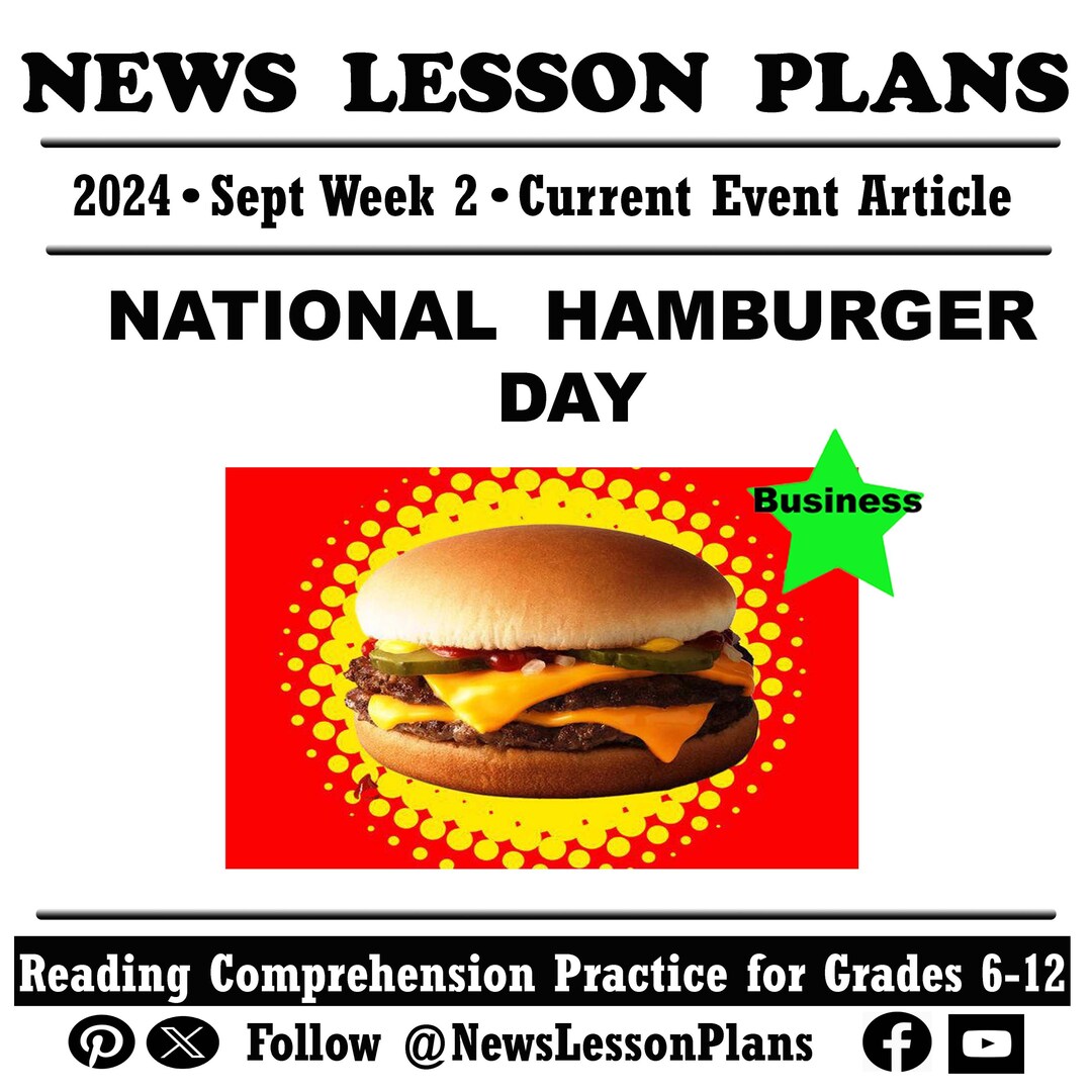 Current Event Lesson Plan for Reading Comprehension Practice_national ...