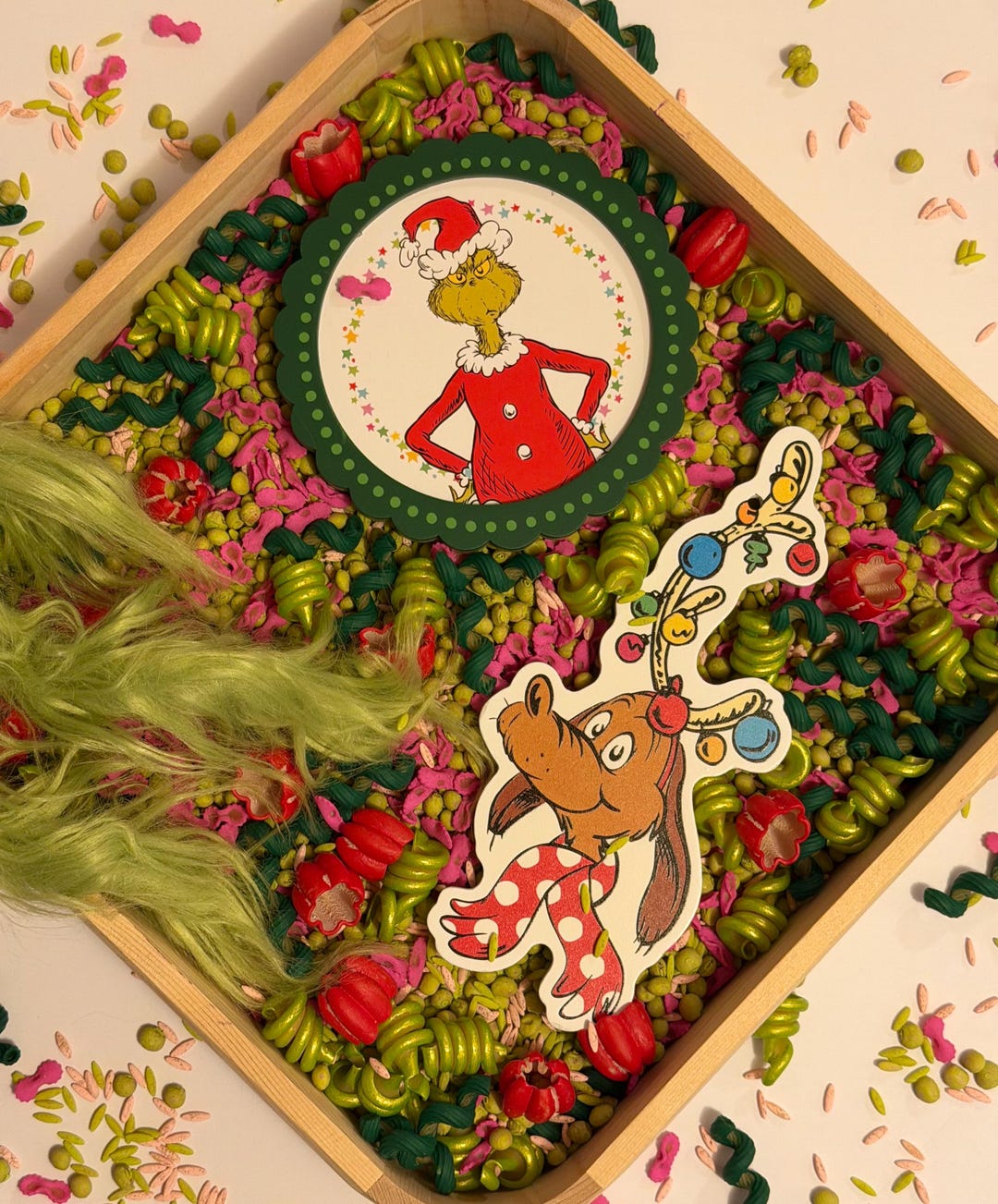 Mean Green Christmas Sensory Filler - Etsy