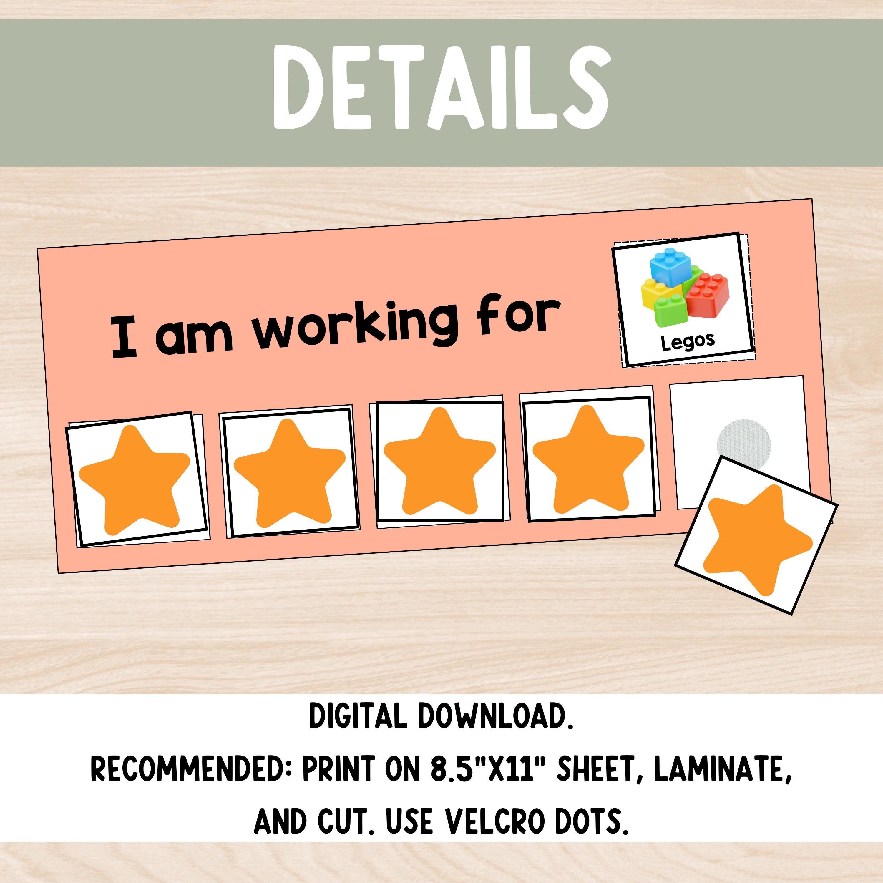 Printable Token Board System | Digital Download PDF - Etsy