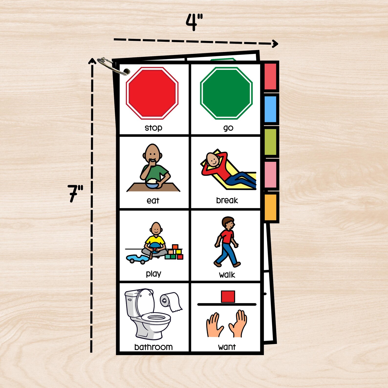Visual Communication Flipbook | Special Education Visual Supports ...