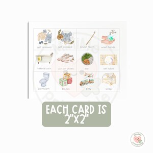 168 Daily Routine Rhythm Cards for Toddlers, Montessori Material ...