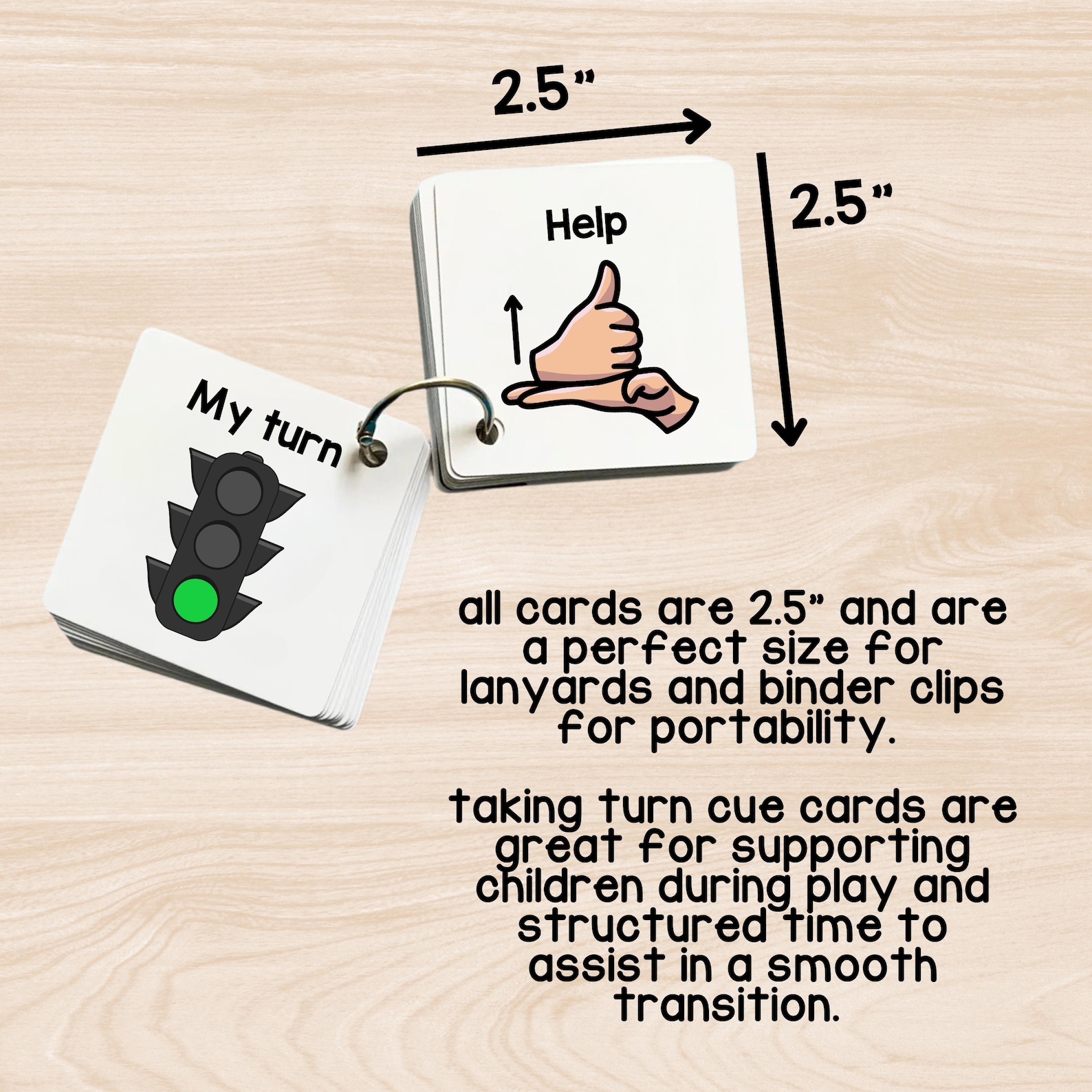 Special Education and Behavior Visual Communication Cue Cards, Behavior ...