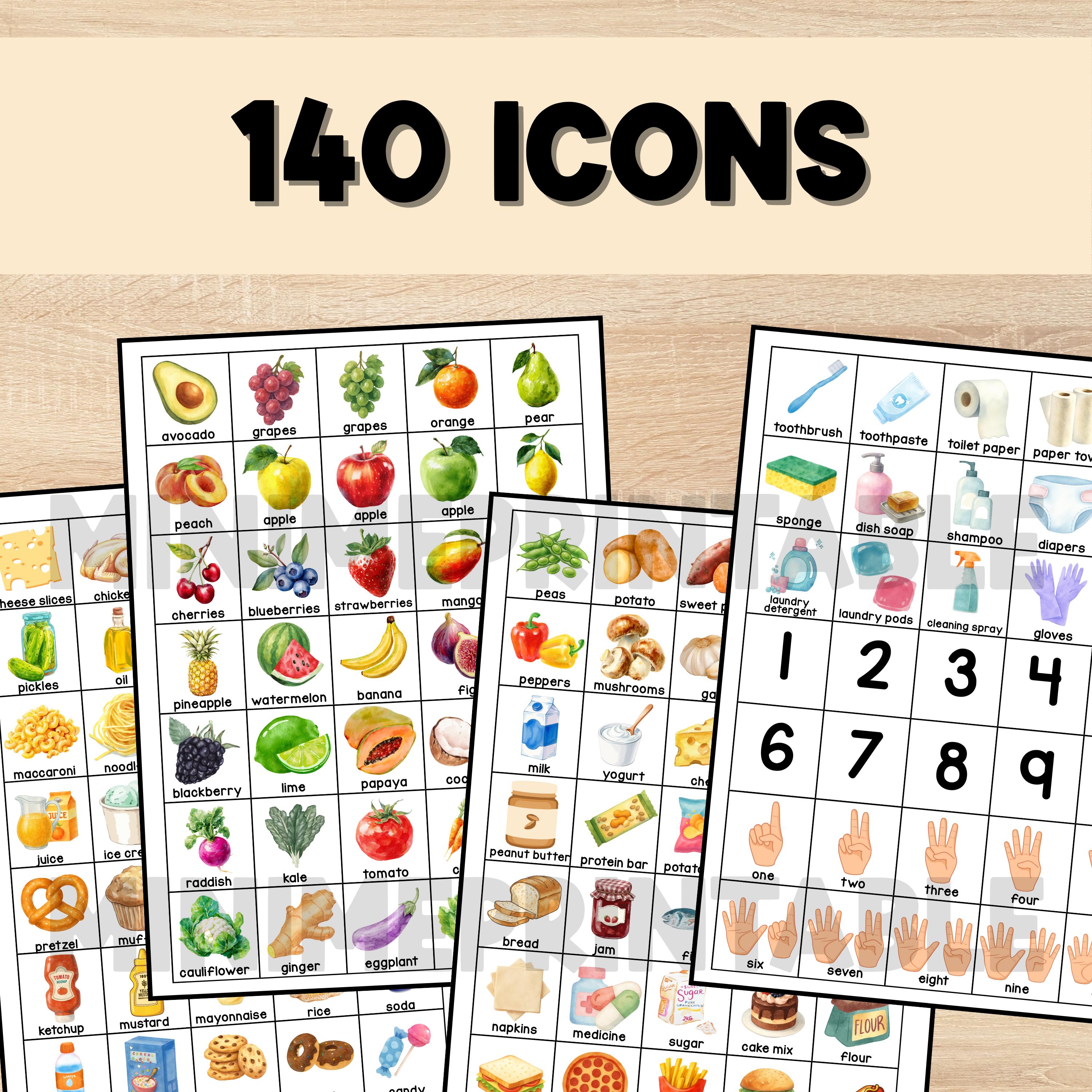 Grocery List Activity Printable for Kids I Pretend Play I Life and ...