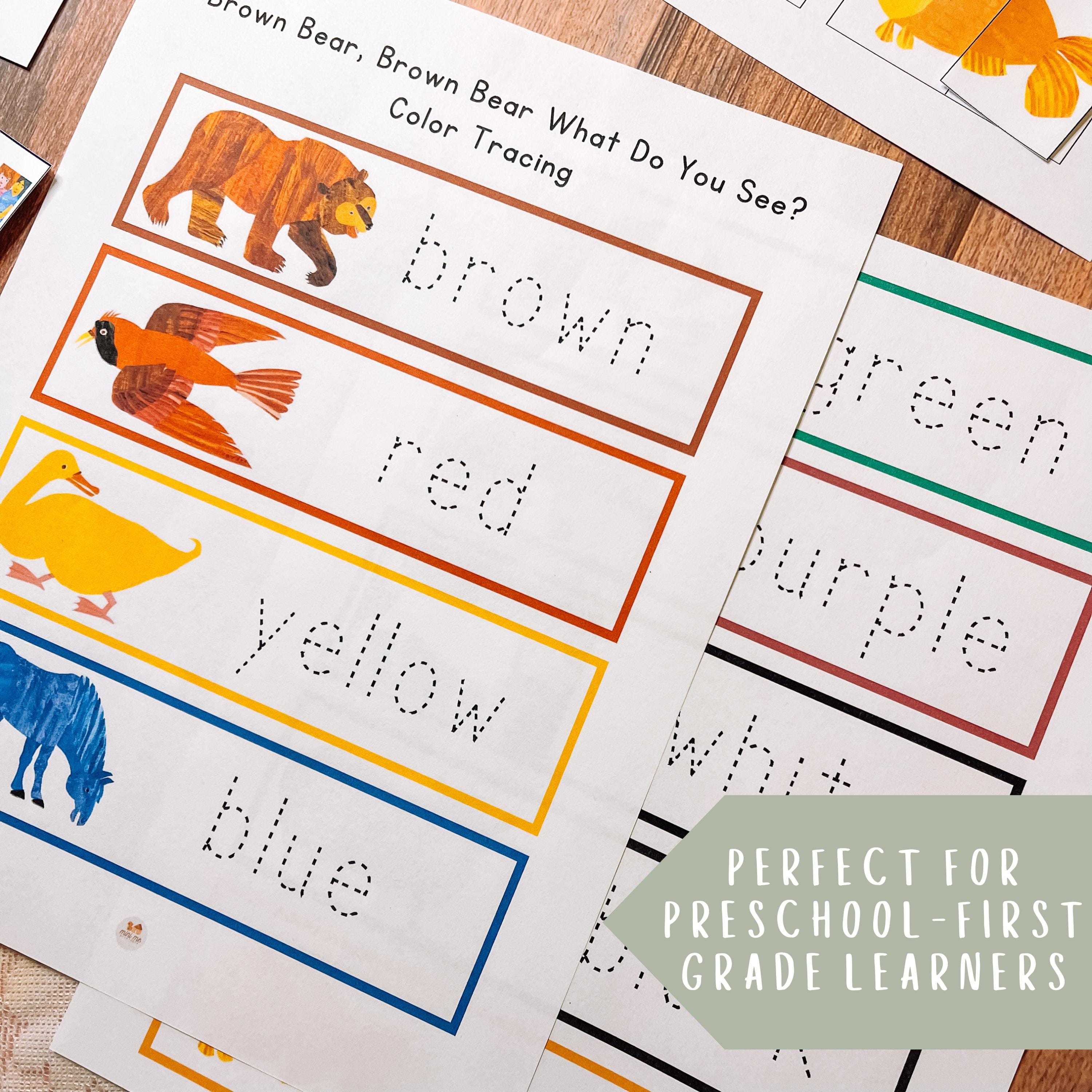 Brown Bear Brown Bear What Do You See Activity Bundle, Morning Time ...