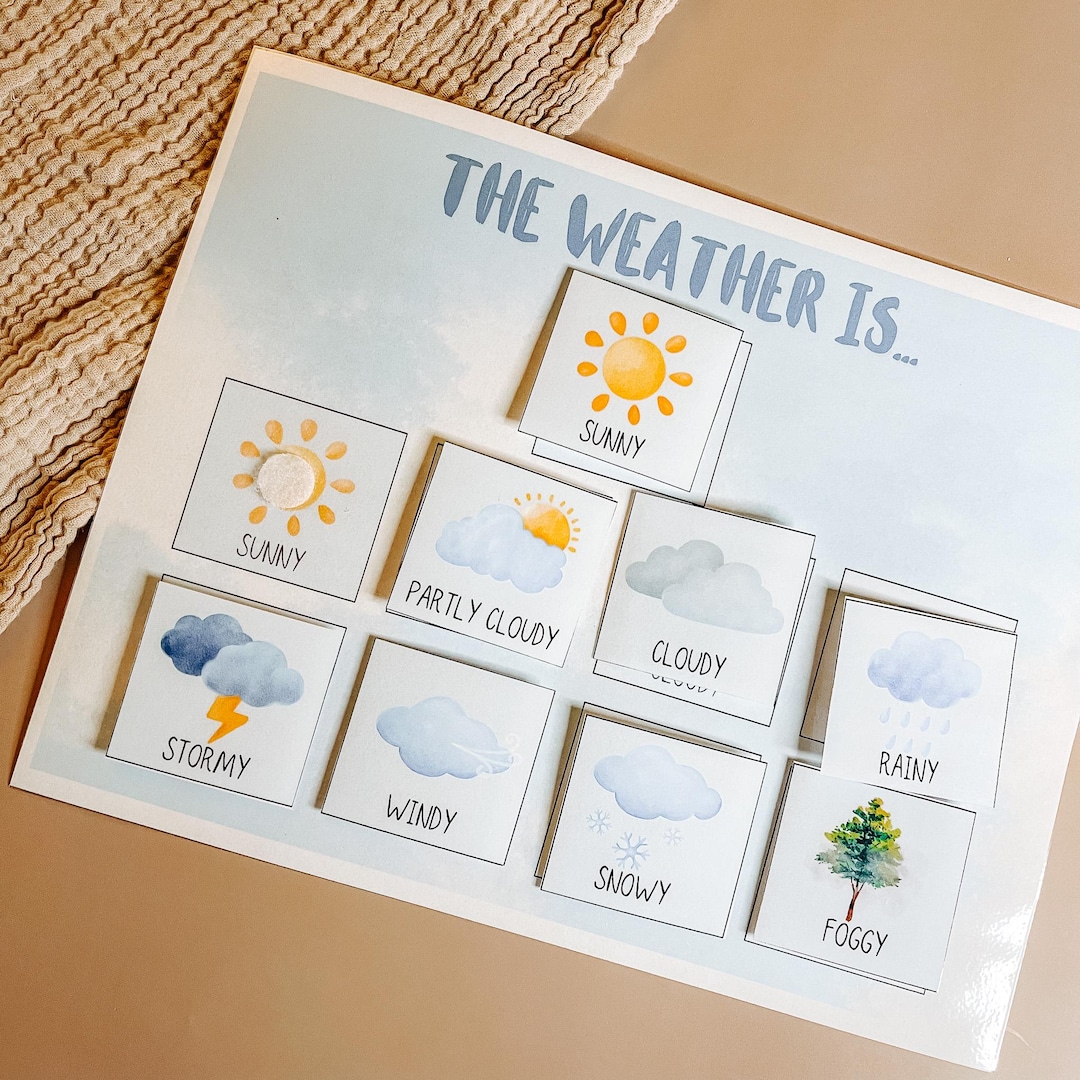 What's the Weather Activity, Homeschool and Pre-school Educational ...