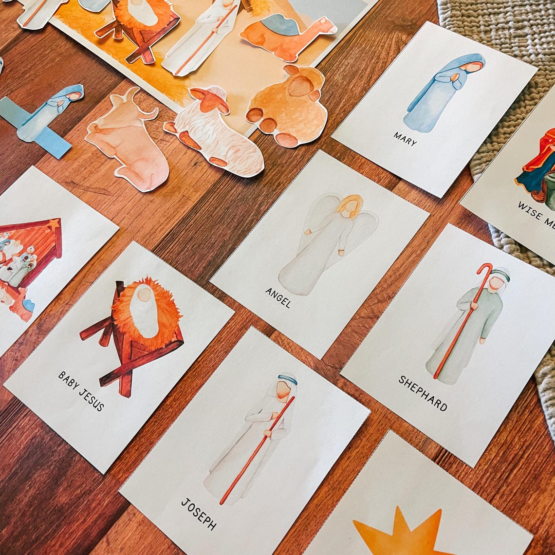 Nativity Activity Study Unit Preschool and Kindergarten for Winter ...