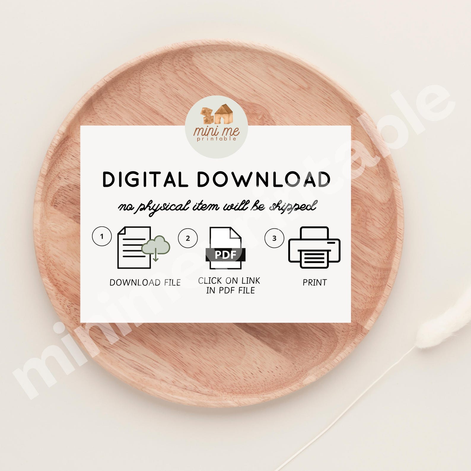 Match Numbers 1-20 to Objects, Montessori Flashcards, Pre-school Cards ...