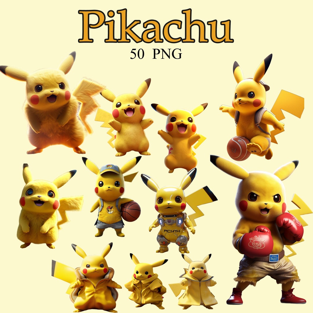 Pikachu PNG and SVG Pikachu Transparent Image Printable Pikachu Pikachu ...