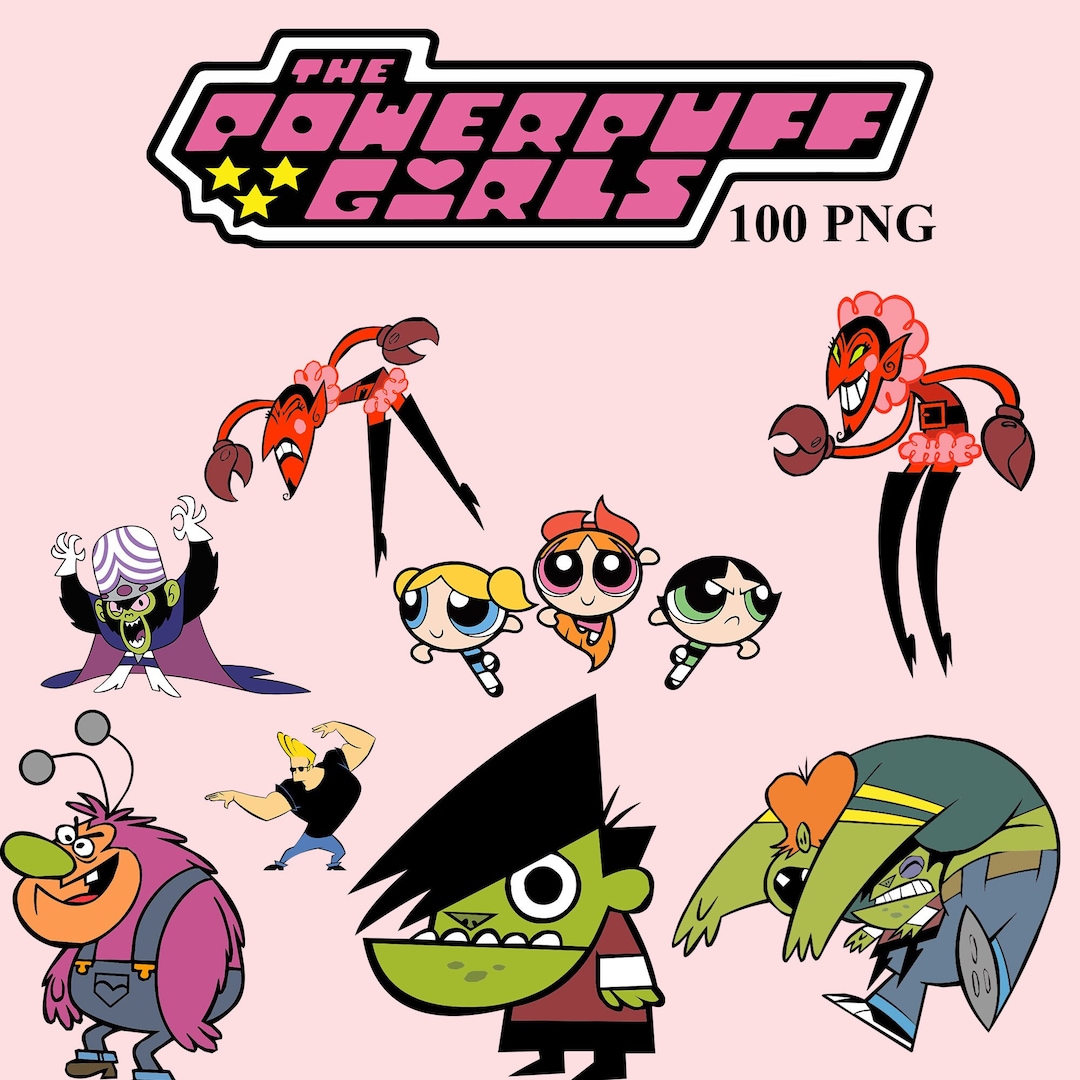 The Powerpuff Girls PNG, Powerpuff Png Bundle, Powerpuff Girls Png ...