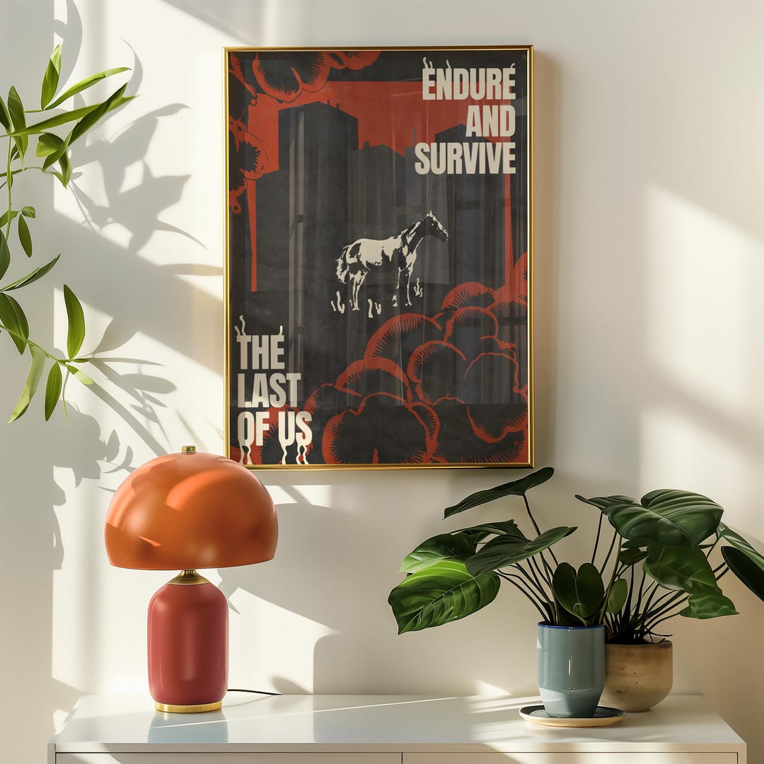 The Last of Us PRINT - the Last of Us, Tlou Poster, Tlou Gift, Joel ...