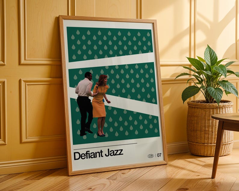 Severance Defiant Jazz PRINT - Severance, Severance Poster, Severance ...