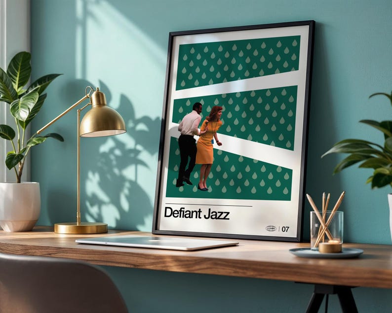 Severance Defiant Jazz PRINT - Severance, Severance Poster, Severance ...