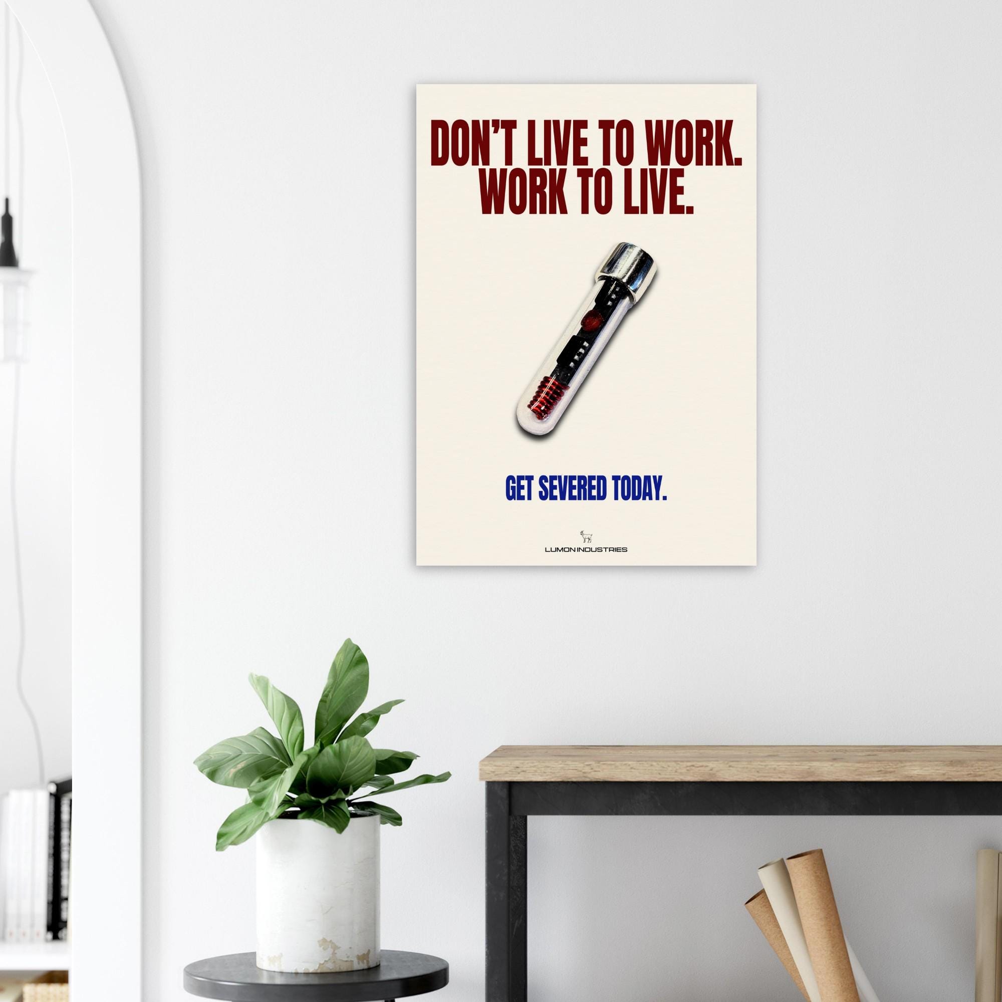 Severance Chip Museum-quality Matte Poster - Severance, Severance ...