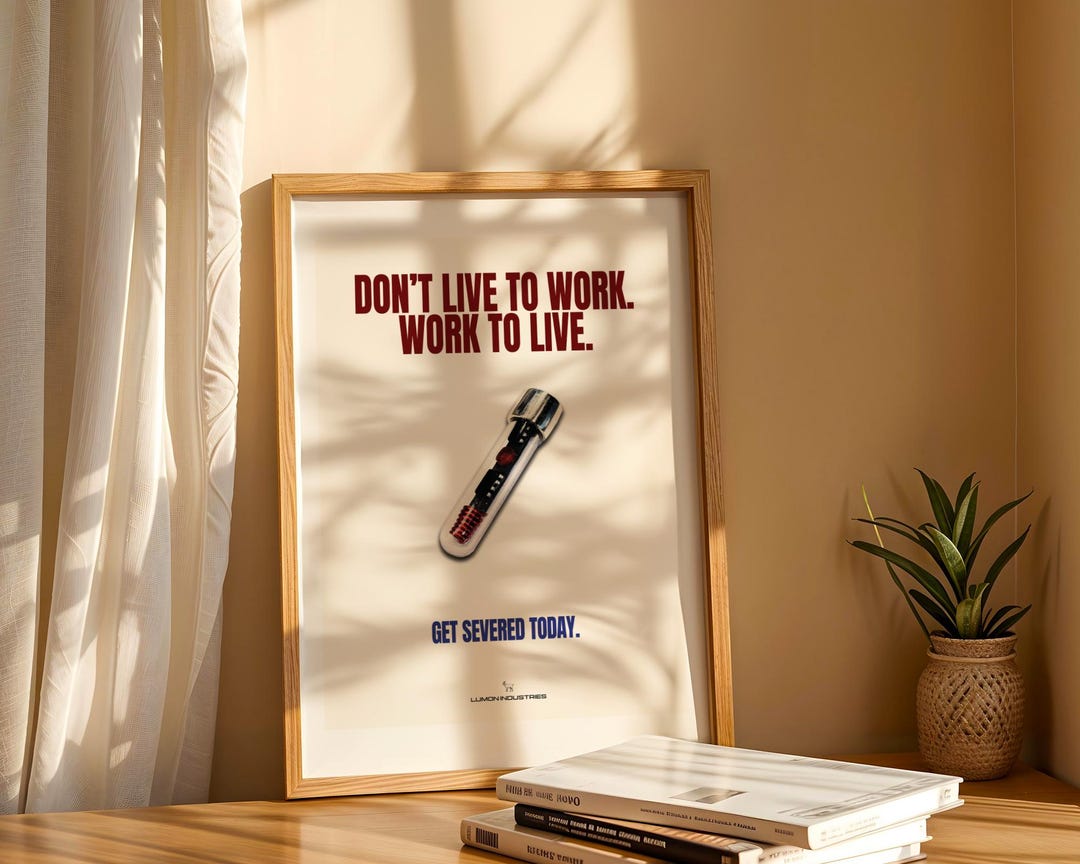 Severance Chip PRINT - Severance, Severance Poster, Severance Print ...