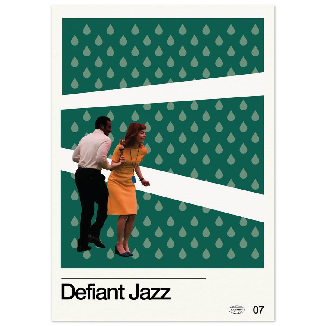 Defiant Jazz Severance Poster - Museum-quality Matte Paper - Severance ...